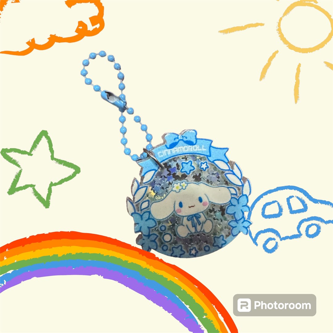 CINNA &KUROMI KEYCHAIN SHAKERS, Hobbies & Toys, Stationary & Craft ...