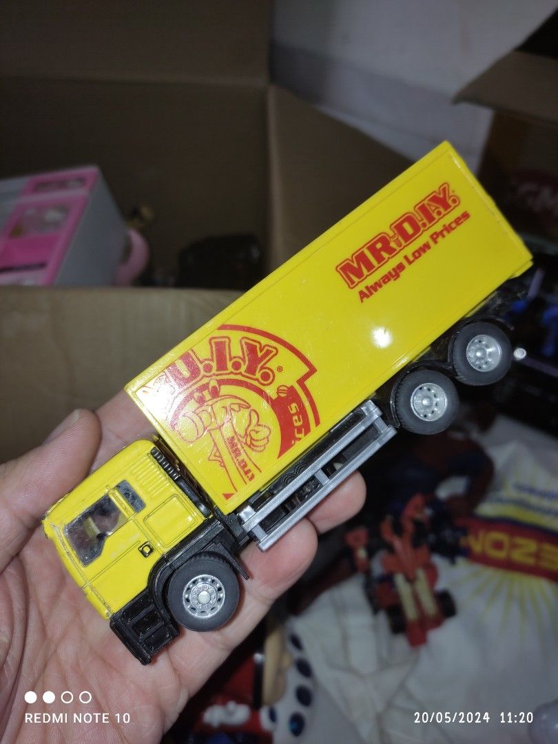 DIECAST DIE CAST TRUK TRUCK MR DIY mr.diy CONTAINER KONTAINER ENGKEL ...