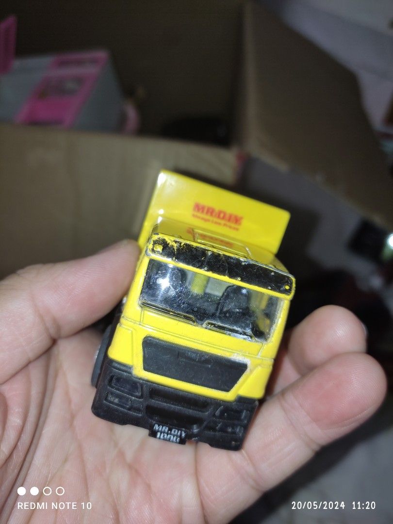 DIECAST DIE CAST TRUK TRUCK MR DIY mr.diy CONTAINER KONTAINER ENGKEL ...