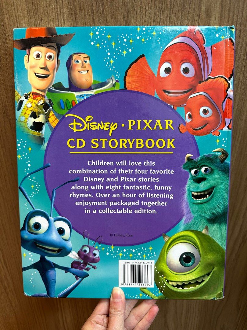 Disney/Pixar/CD story book/includes 4 stories and 8 Rhymes/Toy story ...