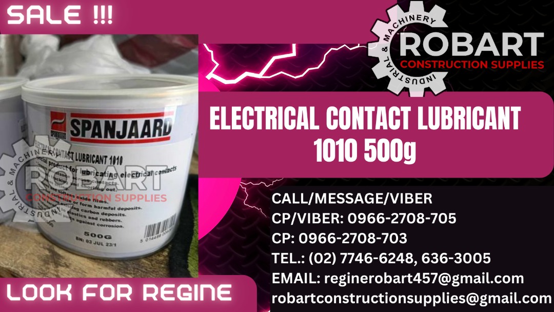 ELECTRICAL CONTACT LUBRICANT 1010 500g, Commercial & Industrial ...