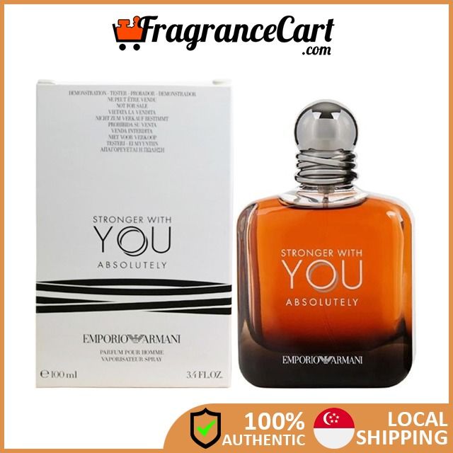 Emporio Armani Stronger With You Absolutely EDP for Men (100ml) [Brand ...