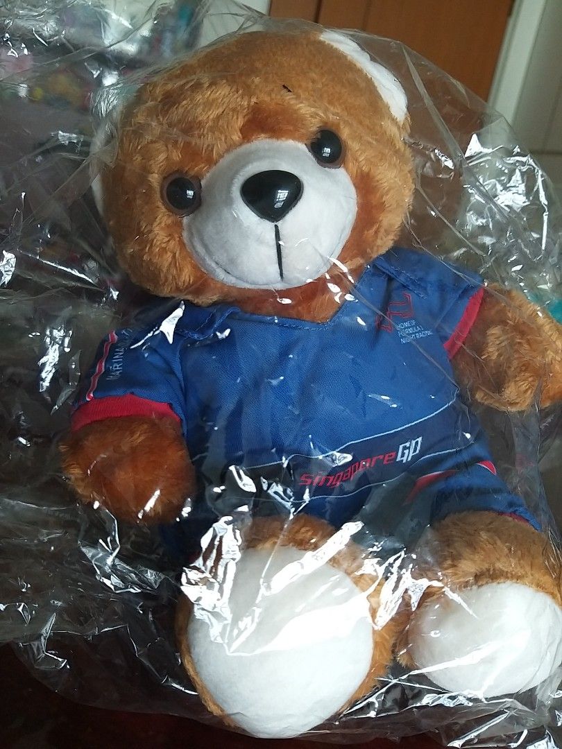 F1 Singapore GP Teddy Bear, Hobbies & Toys, Toys & Games on Carousell