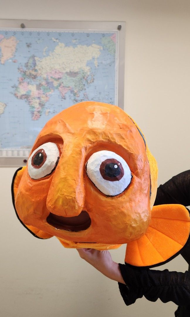Finding Nemo hand puppet, Hobbies & Toys, Stationery & Craft, Handmade Craft on Carousell
