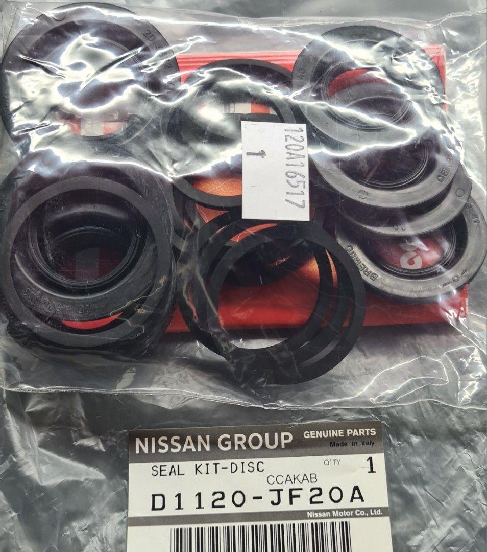 GTR R35 Factory Brembo Seal Kit (Front + Rear), Car Accessories, Car ...