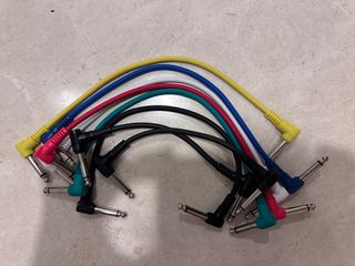 Ammoon AC-10 15cm / 0.5 Feet Guitar Patch Effect Pedal Instrument Cable ...