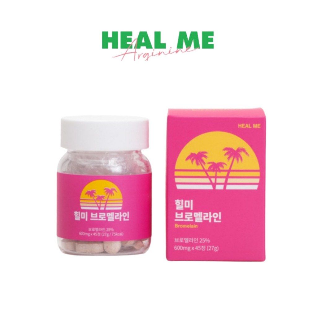 Heal Me Bromelain Digestive Enzymes 45 Dietary Pills, Health ...