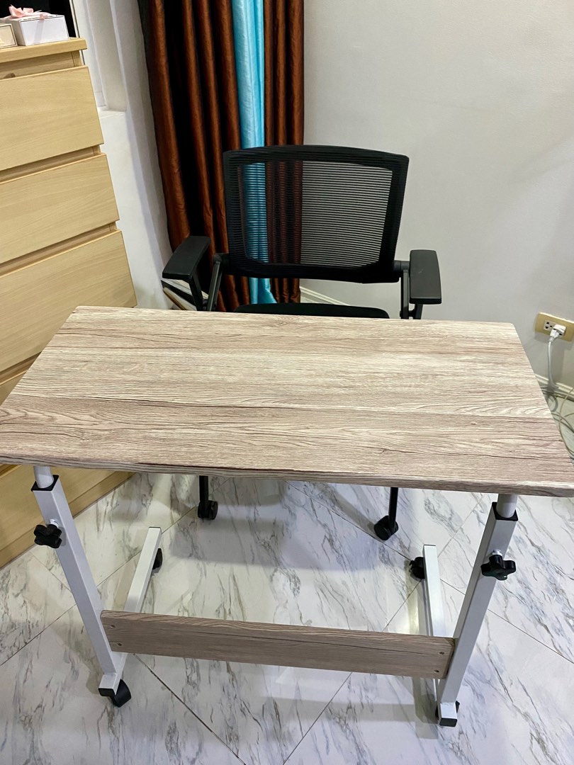 Height Adjustable Table, Furniture & Home Living, Office Furniture ...