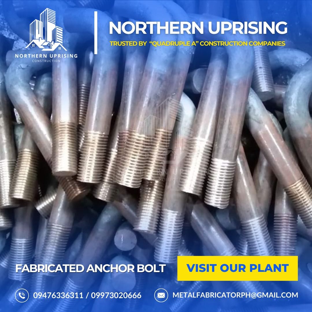 High Tensile Anchor Bolt | Checkerd Plate | MS Plate | J Bolt ...