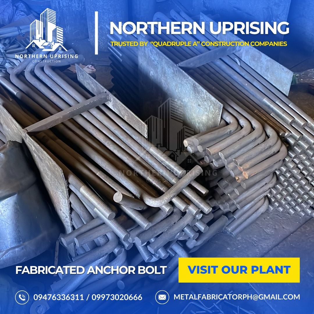 High Tensile Anchor Bolt | J Bolt | Shafting | Gusset Plate | Stiffener ...