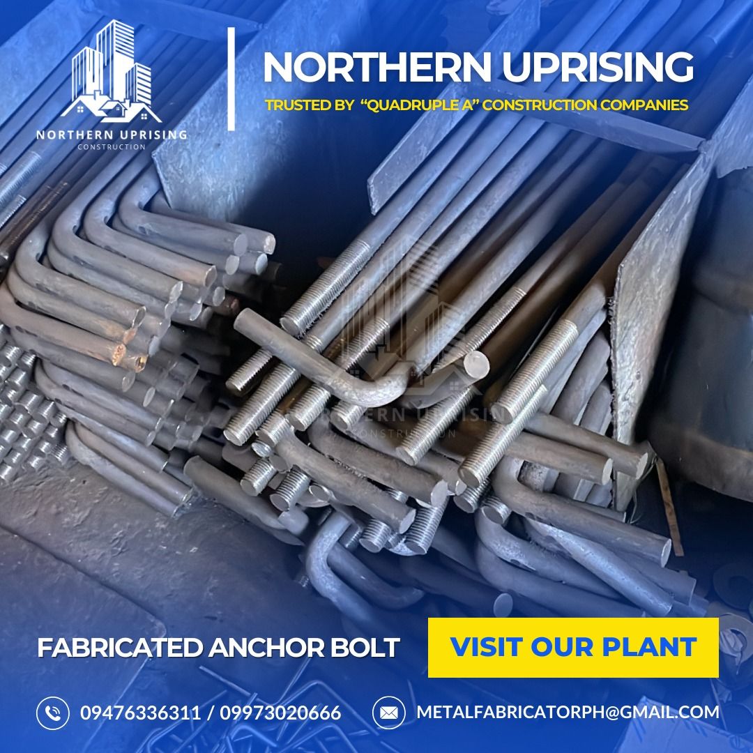 High Tensile Anchor Bolt | J Bolt | Shafting | Gusset Plate | Stiffener ...