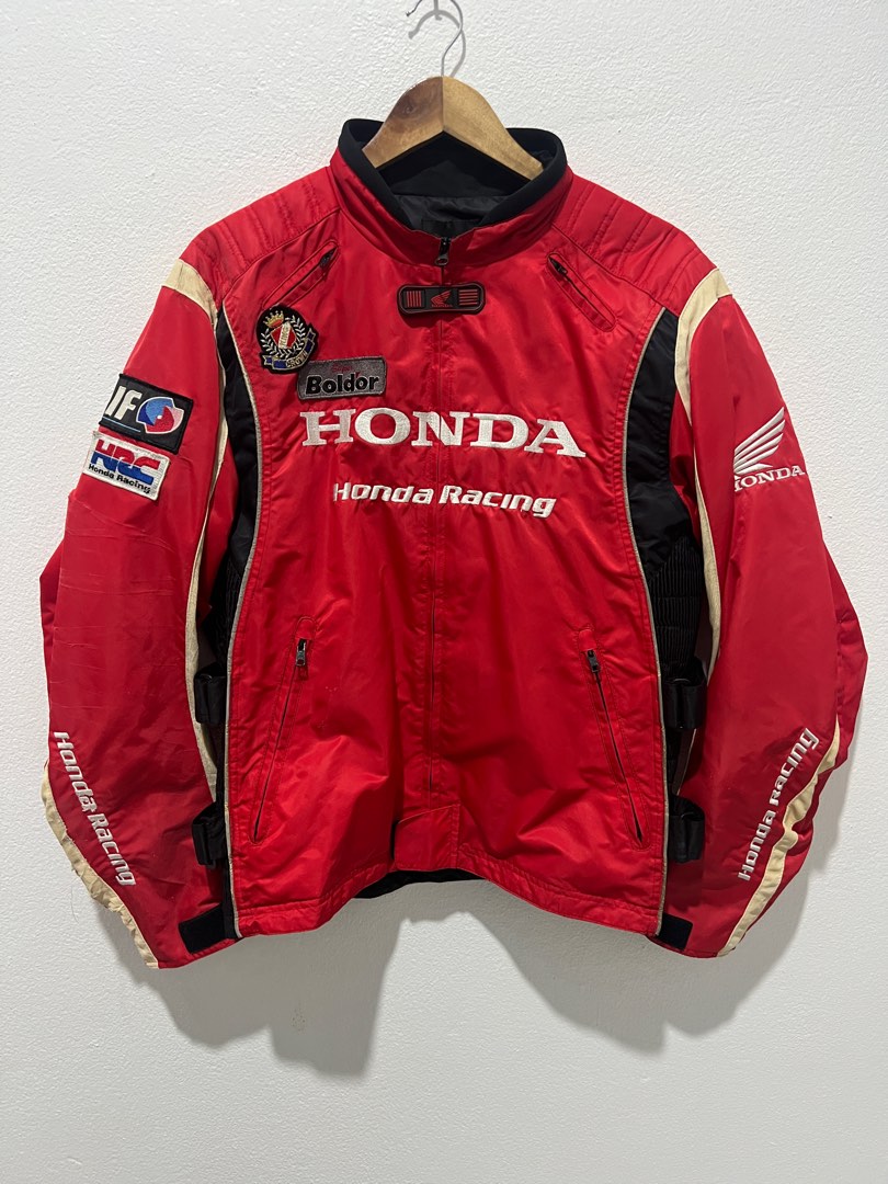 Honda racing jacket, Men's Fashion, Activewear on Carousell