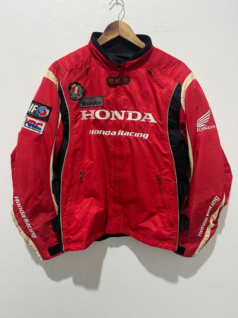 Honda racing jacket, Men's Fashion, Activewear on Carousell