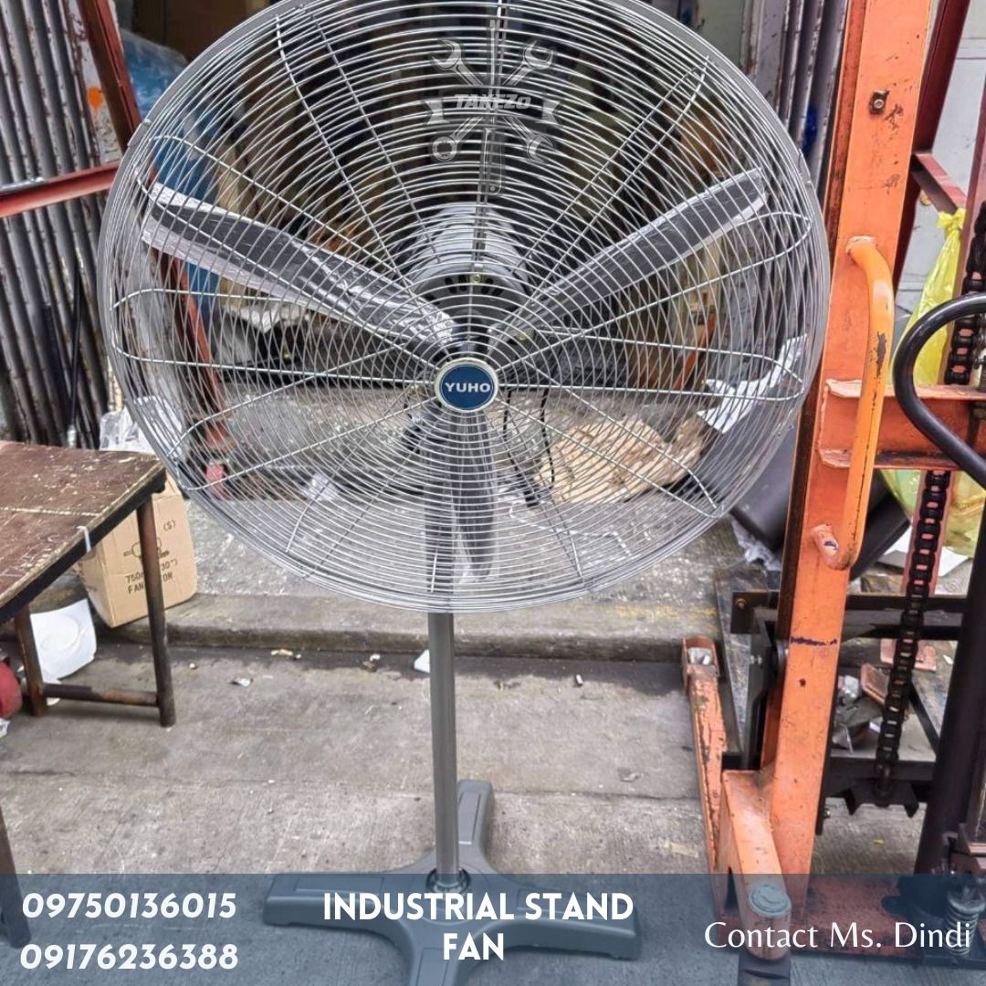 Industrial Stand Fan, Commercial & Industrial, Industrial Equipment on Carousell