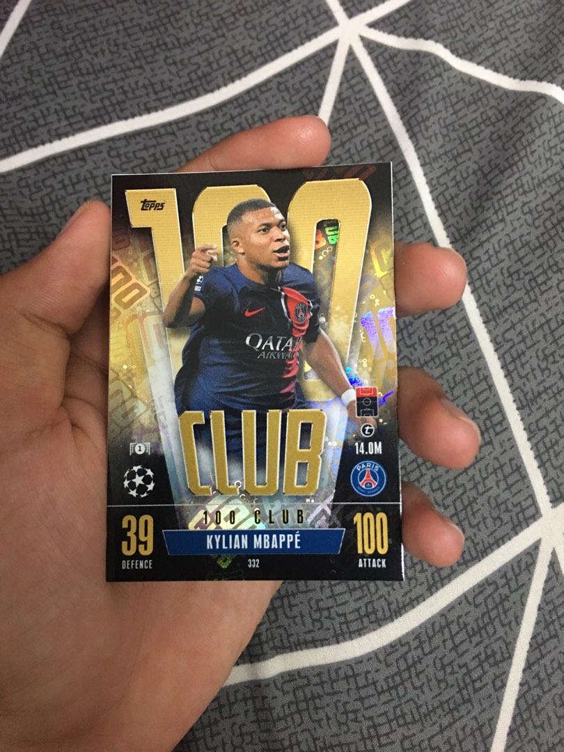 Kylian MBappé 100 Club, Hobbies & Toys, Collectibles & Memorabilia ...