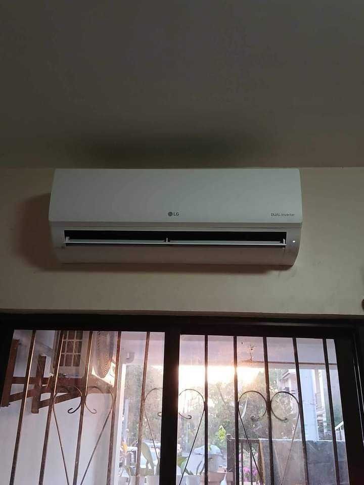 LG STANDARD DUAL INVERTER SPLIT TYPE AIRCON WITH FREE INSTALLATION 10FT ...