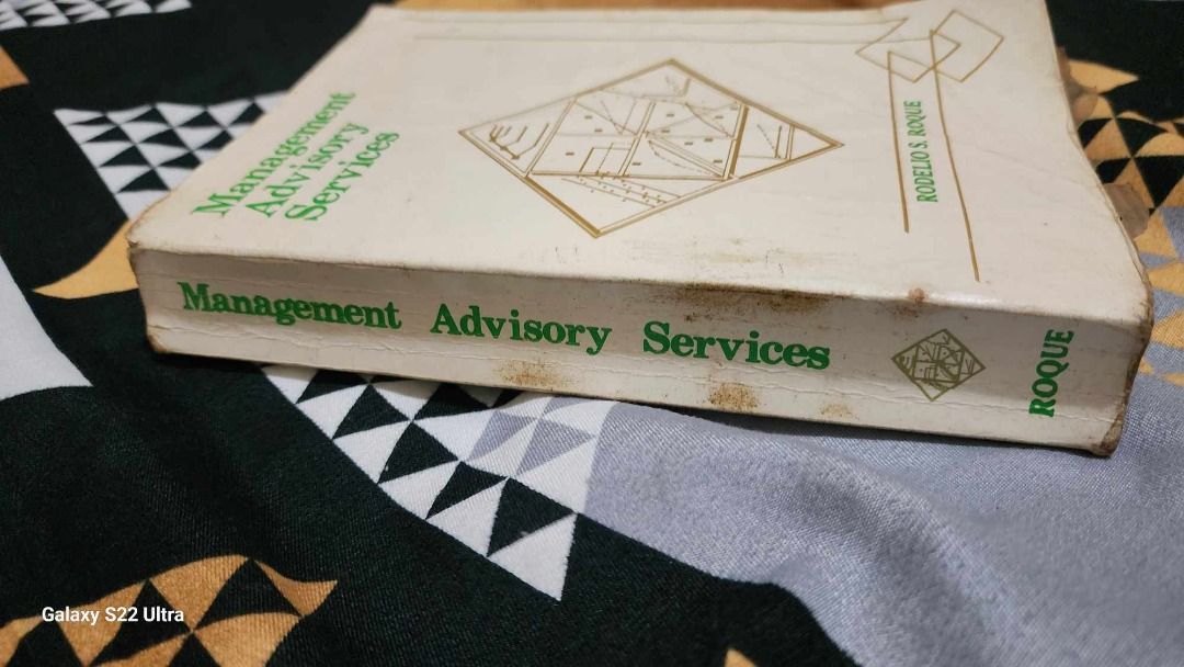 Management Advisory Services by Rodelo S. Roque, Hobbies & Toys, Books ...