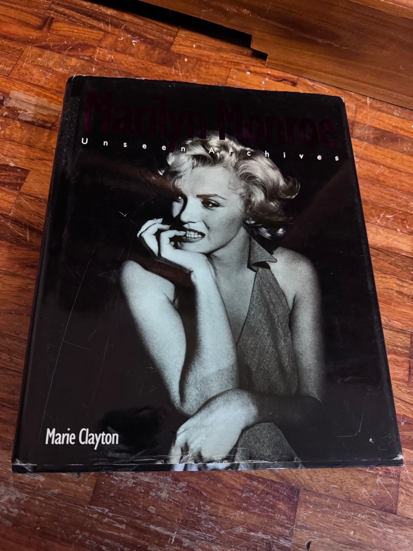 Marilyn Monroe book unseen archives, Hobbies & Toys, Books & Magazines ...