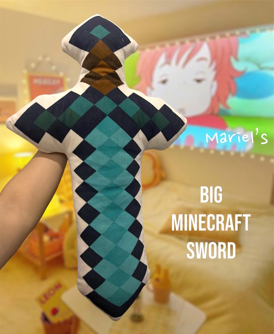 MINECRAFT SWORD BIG, Hobbies & Toys, Toys & Games on Carousell
