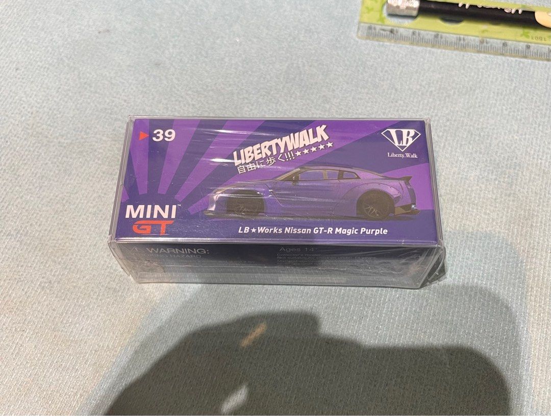 Mini GT #39 Magic Purple Nissan GTR R35, Hobbies & Toys, Toys & Games ...