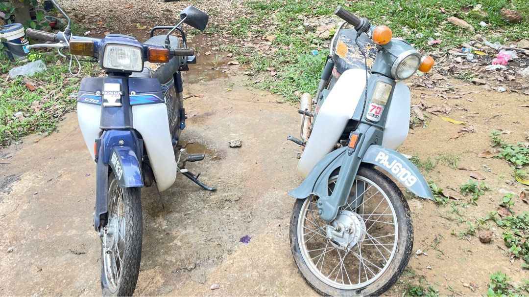 Motor honda gboj dan honda c70, Everything Else, Others on Carousell