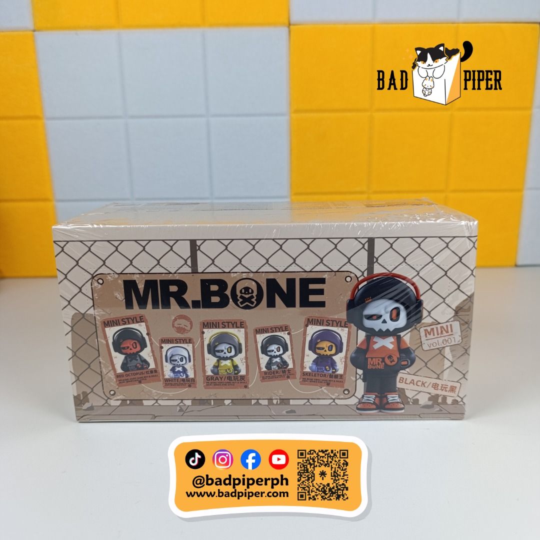 Mr. Bone Mini series Vol. 001 | MyToys | Blind Box | Bad Piper PH ...