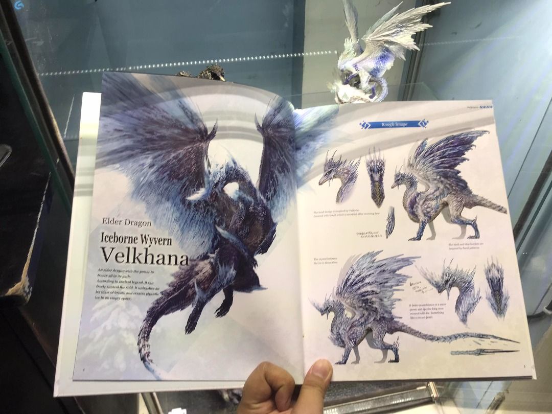 Nergigante & Velkhana MH World Iceborn Collector's Edition Statue ...