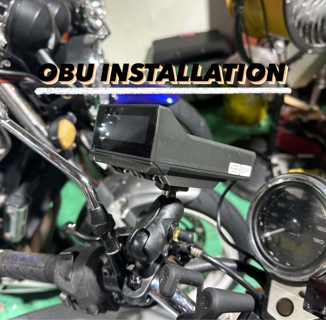OBU installation, replacement for IU unit, Motorcycles, Motorcycle ...
