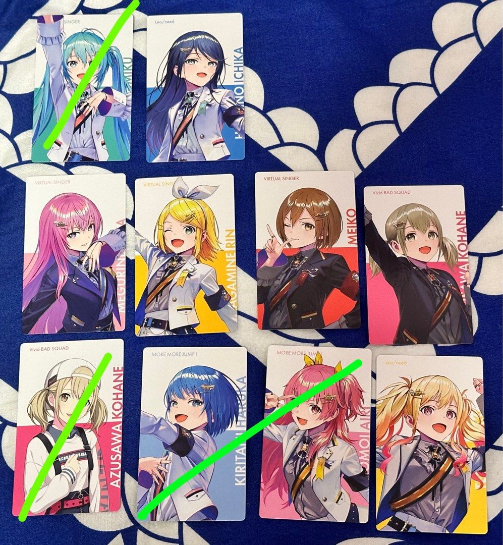 Pjsk Epicks and others (update of my old listing), Hobbies & Toys ...