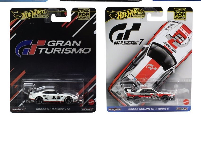 Gran Turismo GT-R hotwheels 2 pc - Nissan Skyline GT-R (BNR34) + Nissan ...