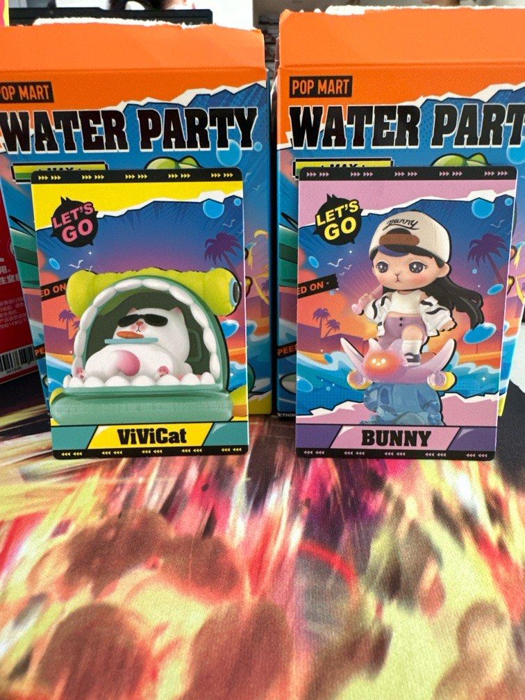 Pop Mart Water Party ViViCat Bunny, Hobbies & Toys, Toys & Games on ...