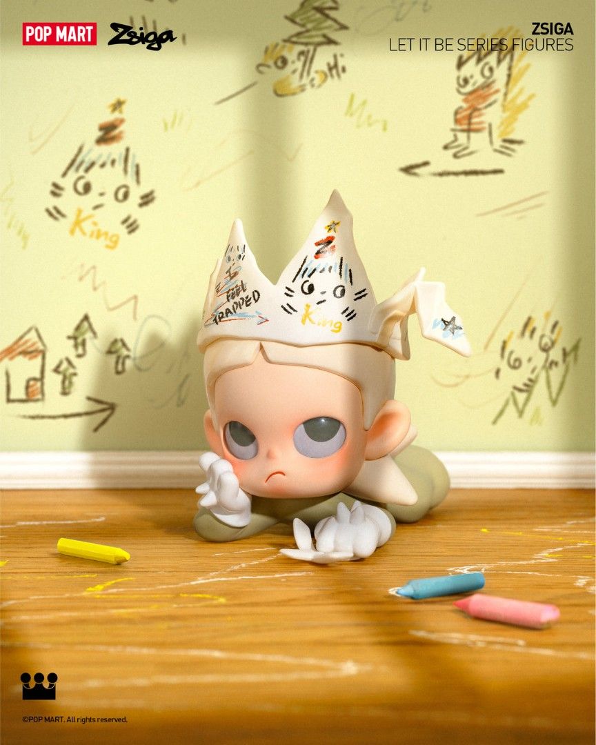 POP MART Zsiga Let It Be Series Figures - Dreaming of the Sky, Hobbies ...
