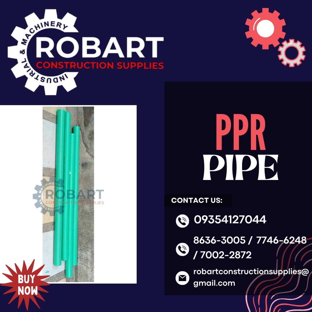 PPR PIPE, Commercial & Industrial, Construction Tools & Equipment on ...