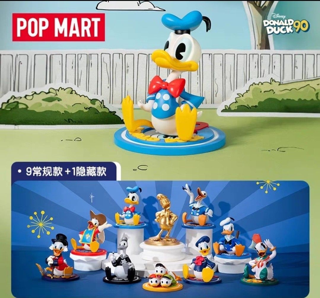 Preorder (Confirmed Design) - Pop Mart popmart Popmart Disney Donald ...