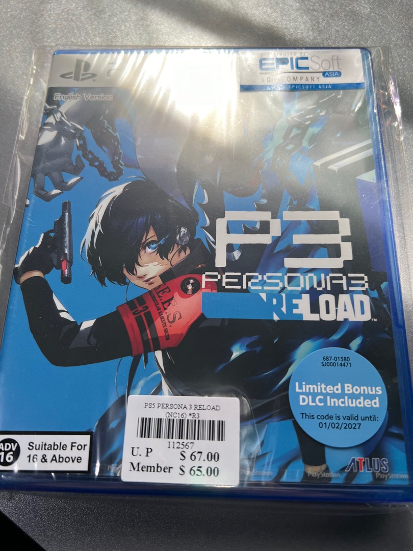 PS5 Persona 3 Reload, Video Gaming, Video Games, PlayStation on Carousell