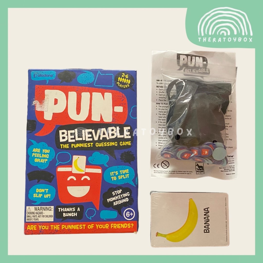 Pun-believable Guessing Game, Hobbies & Toys, Toys & Games on Carousell