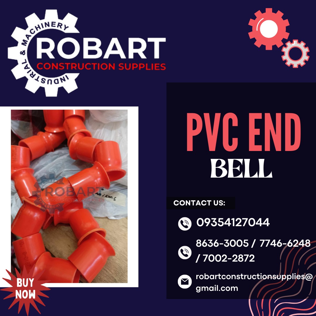 PVC END BELL, Commercial & Industrial, Construction Tools & Equipment ...