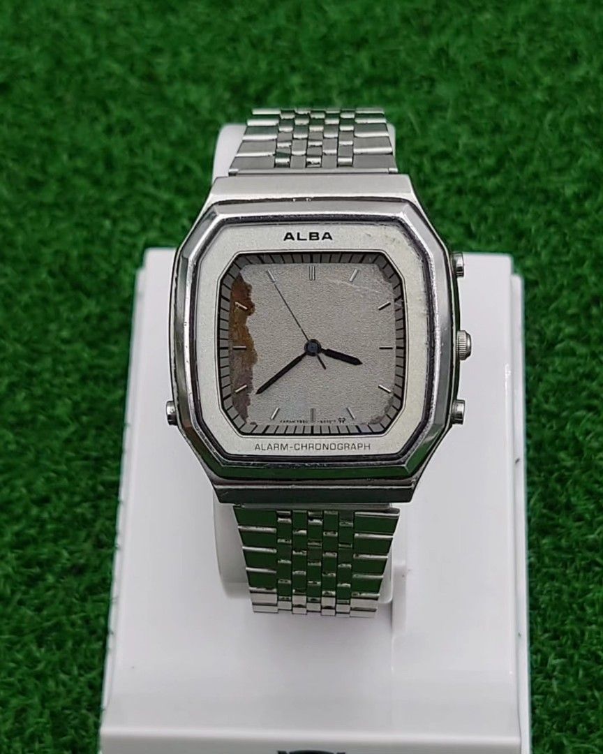 RARE VINTAGE SEIKO ALBA ANA-DIGI DUAL FACE Y950-506A, Men's Fashion ...