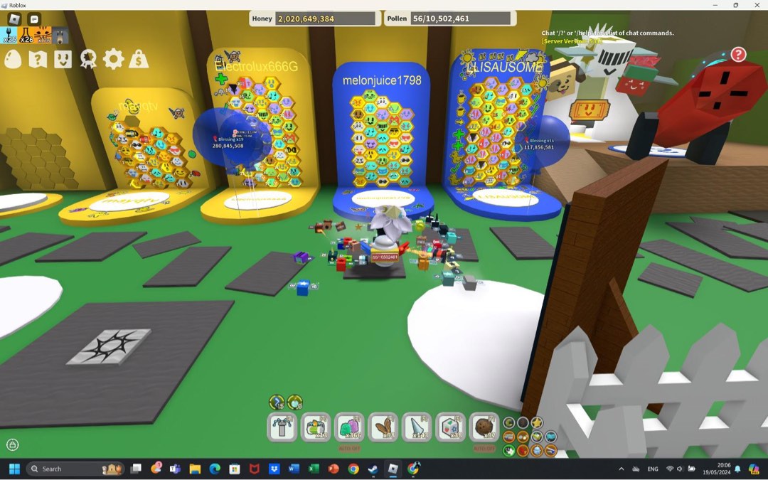 Roblox acc Hong Kong bedwar blox fruit, 電子遊戲, 電子遊戲, 其他 - Carousell