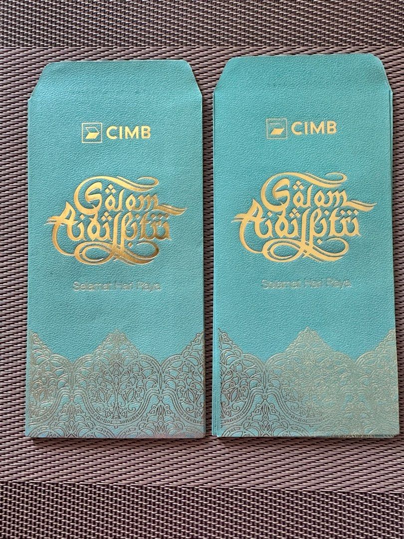 Sampul Duit Raya - CIMB (10 pieces), Hobbies & Toys, Stationery & Craft ...