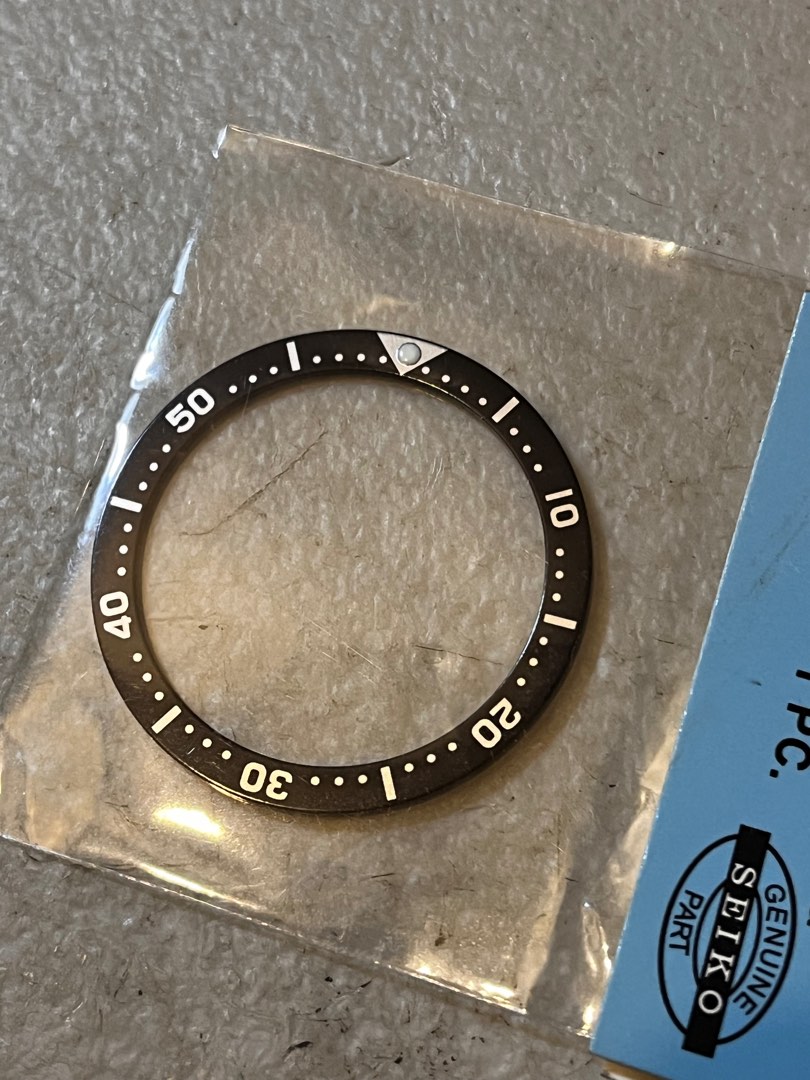Seiko Aftermarket Bezel Insert for Medium Diver’s SKX013, Men's Fashion ...