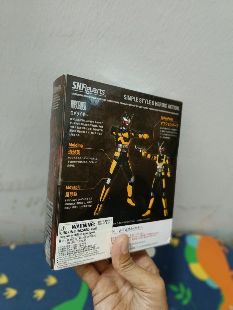 SHF Masked Rider Black RX - Roborider, Hobbies & Toys, Toys & Games on ...