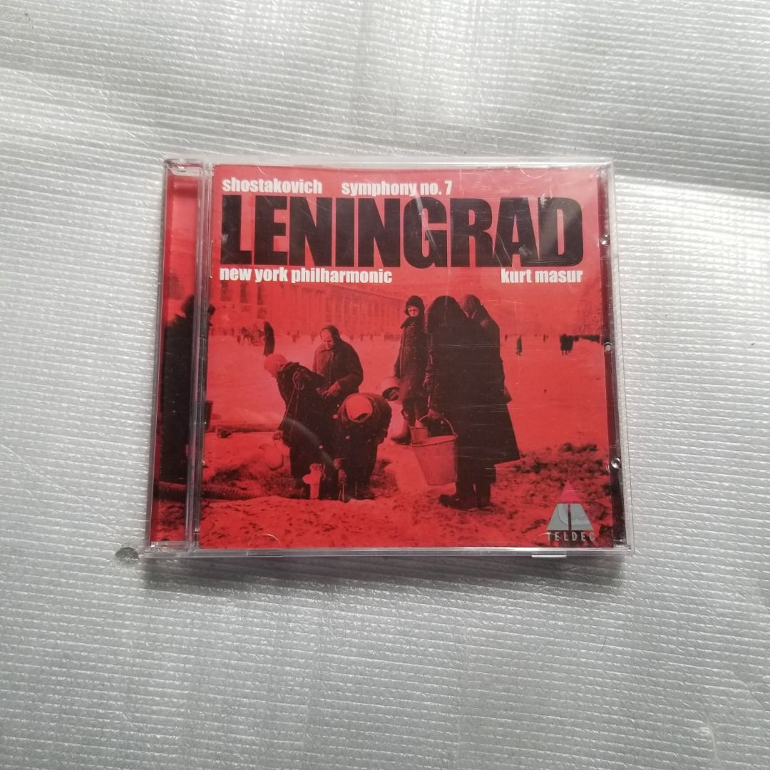Shostakovich - Symphony No.7 (Masur, Teldec德國版), 興趣及遊戲, 音樂、樂器 & 配件, 音樂與 ...