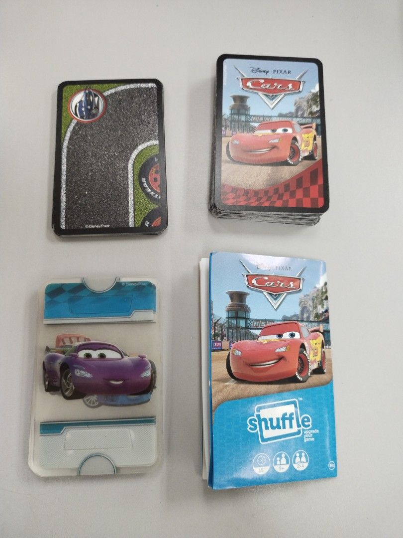 Shuffle Disney Pixar Cars Card Game, Hobbies & Toys, Toys & Games on ...