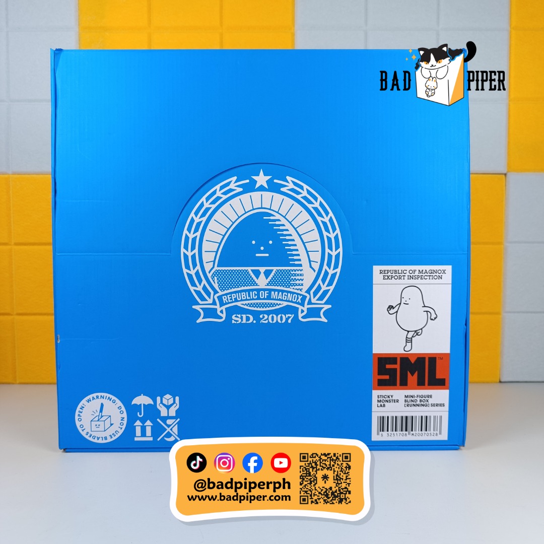SML Sticky Monster Lab Running Series | Republic of Magnox | Blind Box | Bad Piper PH, Hobbies ...
