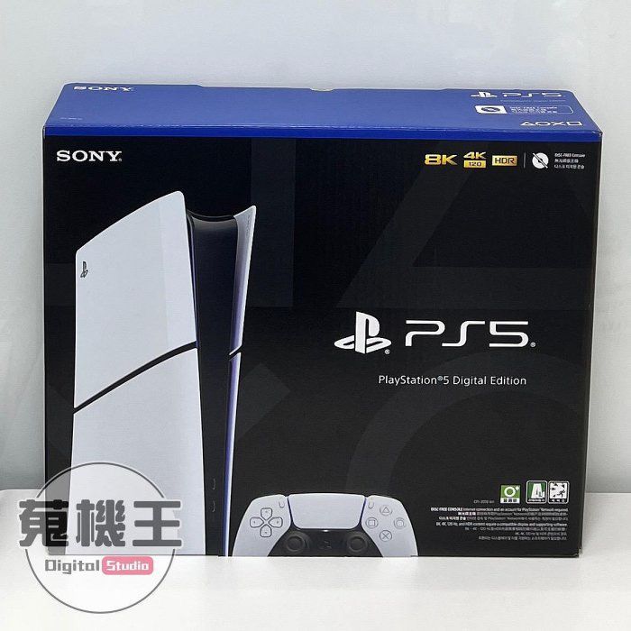 【蒐機王】Sony PS5 Slim 數位版 CFI-2018B0 1TB 白色 全新品【歡迎舊3C折抵】C8556-S, 電玩遊戲相關, 電 ...