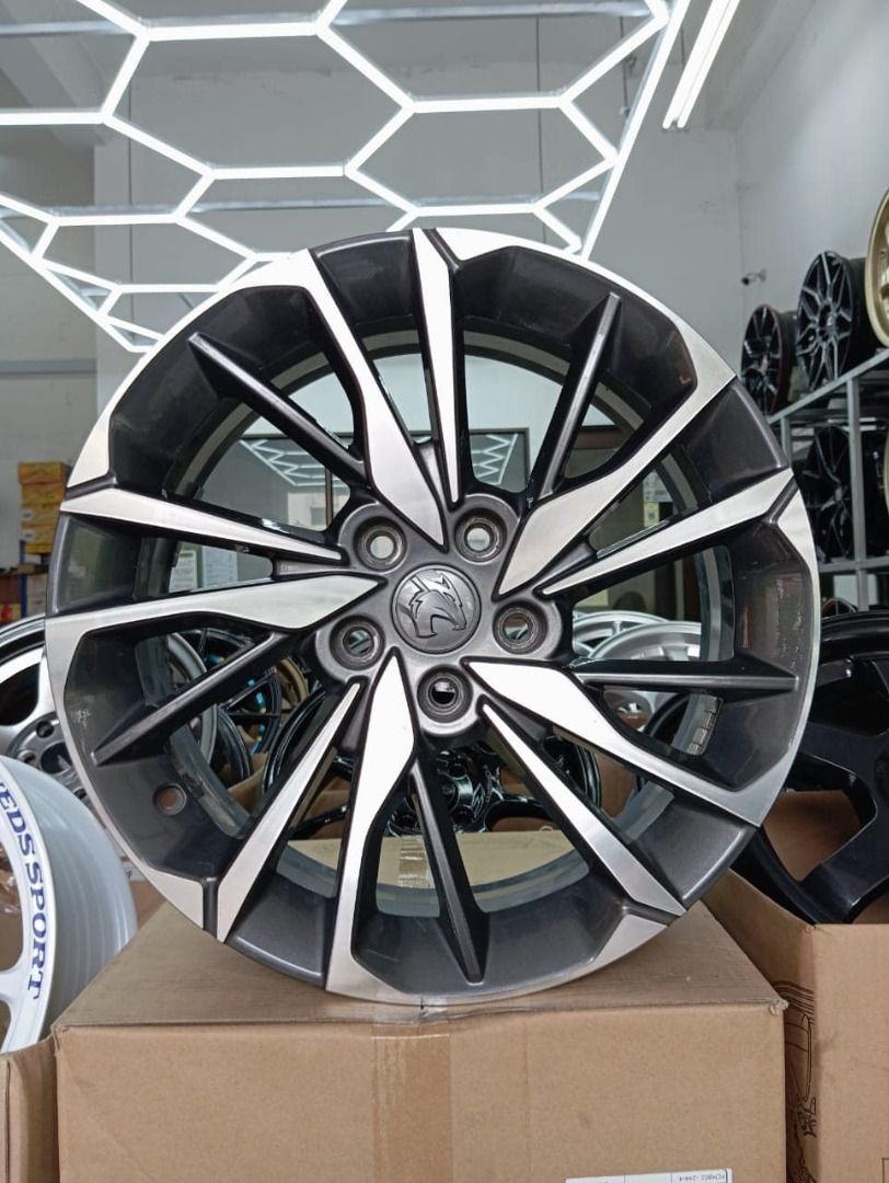 SPORT Rim PROTON ORI 18" X50 X70 ARUZ PREVE INSPIRA SUPRIMA EXORA CX3 ...