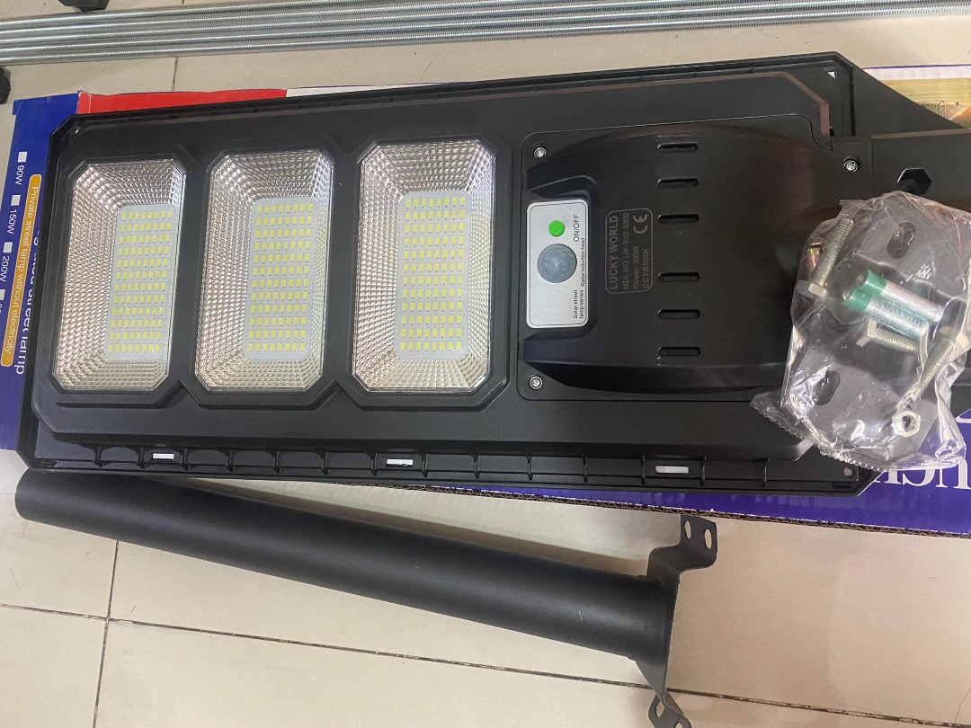 Street Light with Sensor, Commercial & Industrial, Construction & Building Materials on Carousell