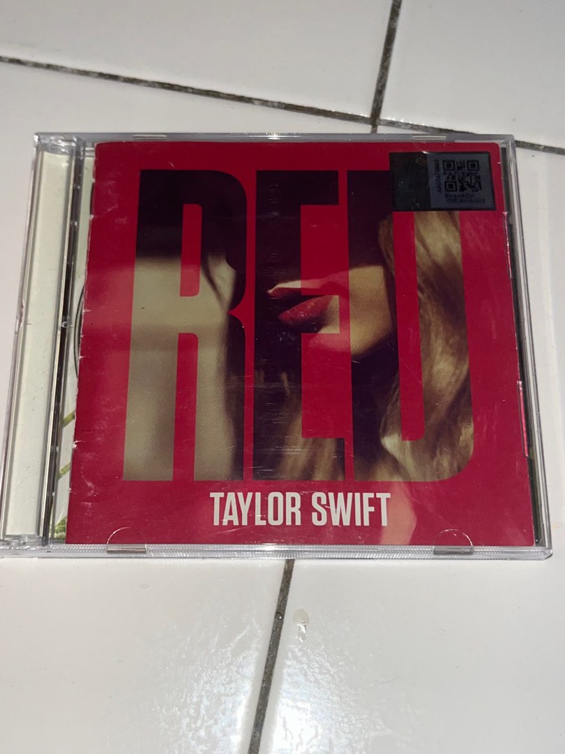 TAYLOR SWIFT RED ALBUM 2012 DELUXE VERSION ORIGINAL AND AUTHENTIC ...