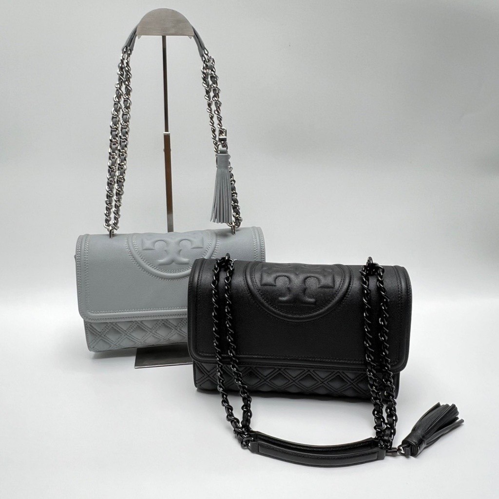 TB New Fleming Caviar Convertible Shoulder Bag, Women's Fashion, Bags ...